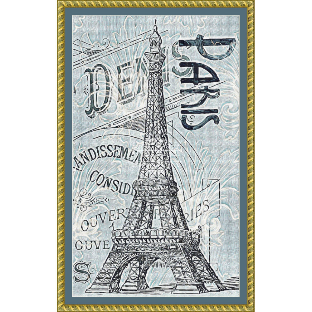 Eiffel Tower Collage (ArtsyBee)